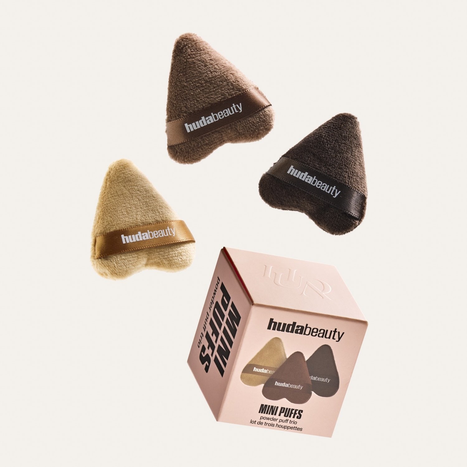 Mini Puffs Powder Puff Trio – Trio Mini Powder Puffs z HUDA BEAUTY ≡ ...