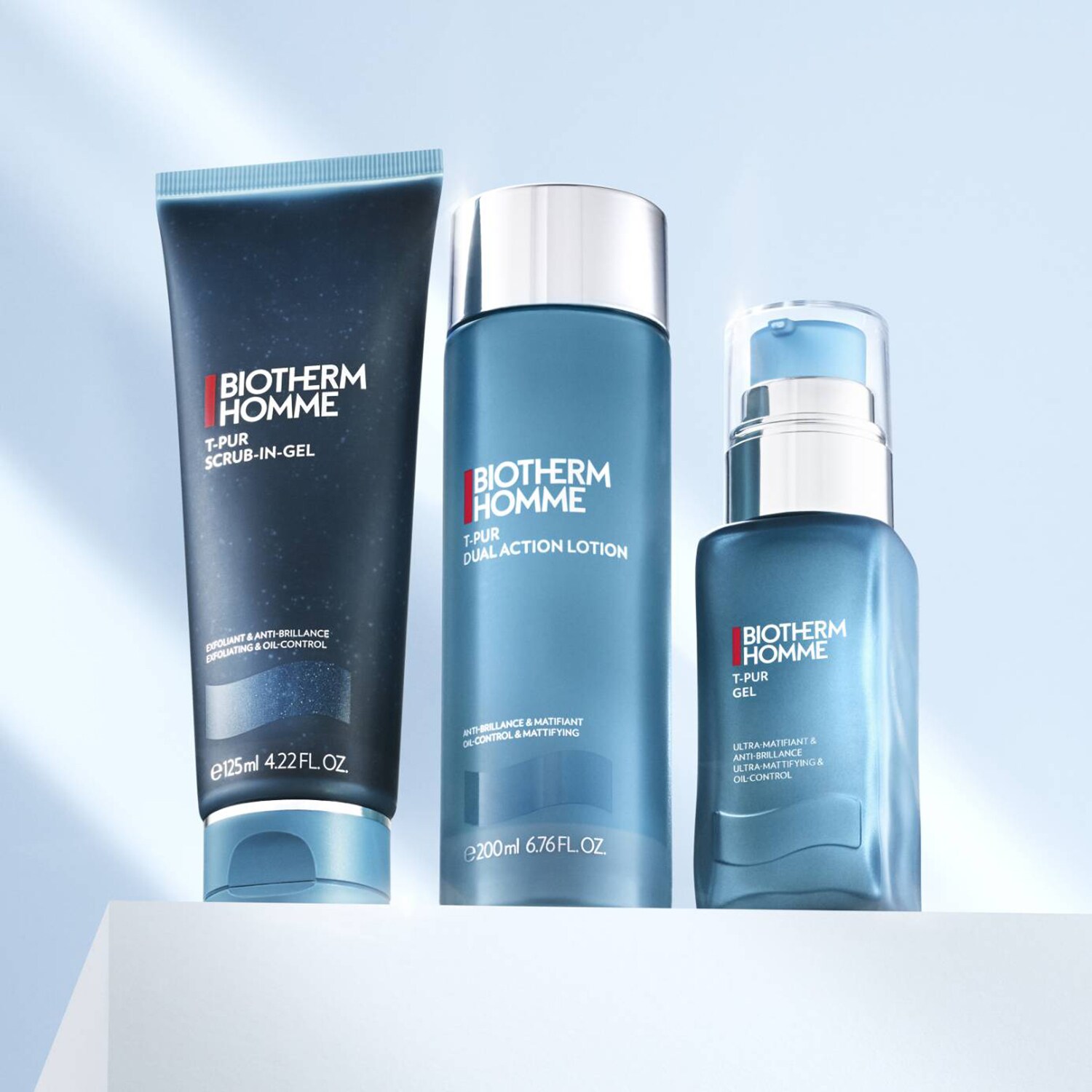 Biotherm Homme – T-Pur Scrub-In-Gel – Pánský obličejový peeling pro ...